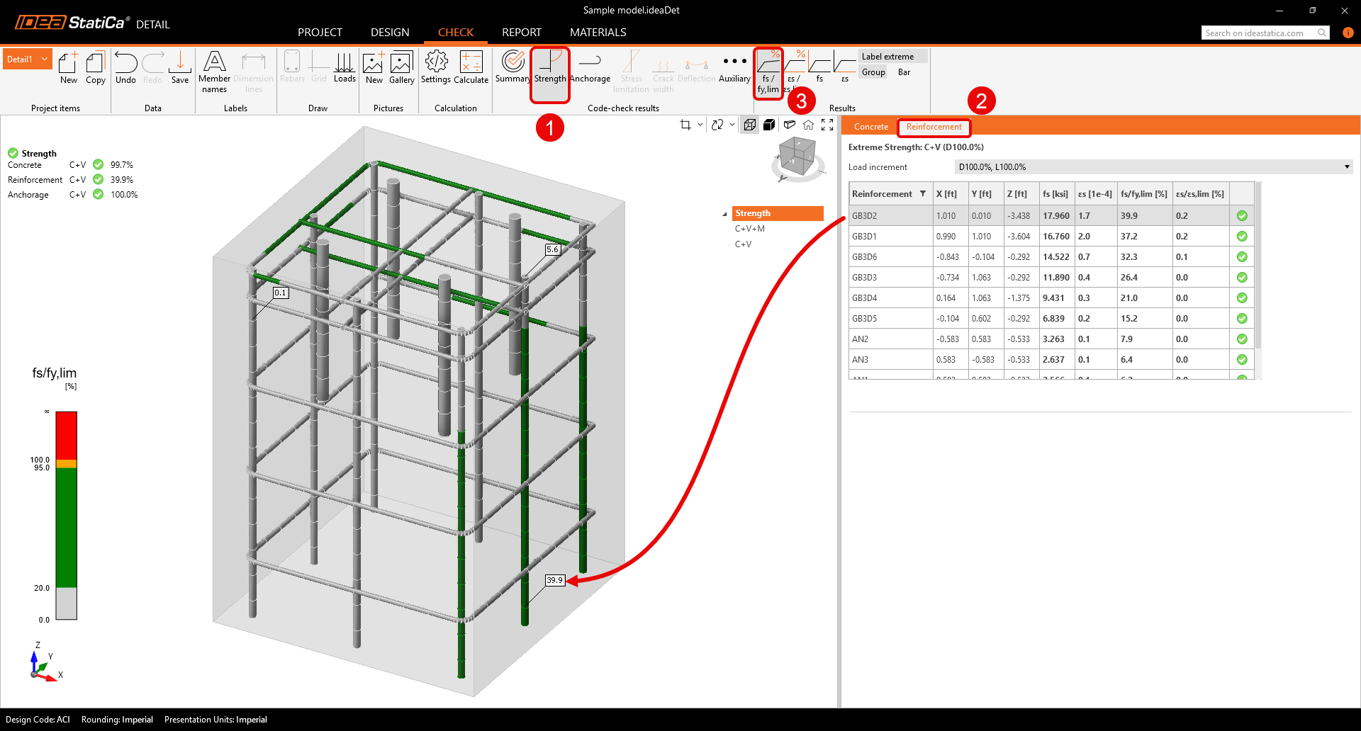 ACI - Connection app and Detail 3D integration tutorial | IDEA StatiCa